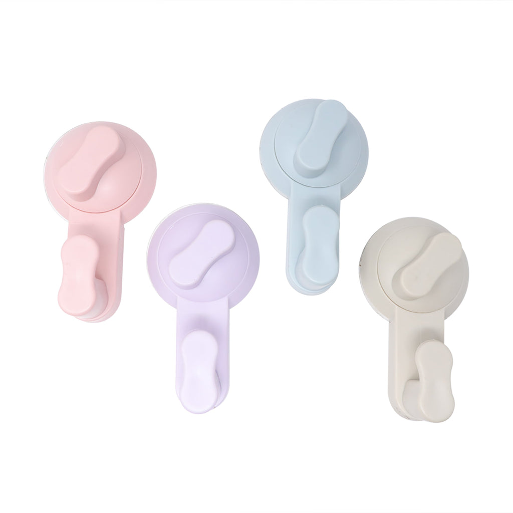 4-Pack Colorful Suction Hooks – IdeenStoresUS